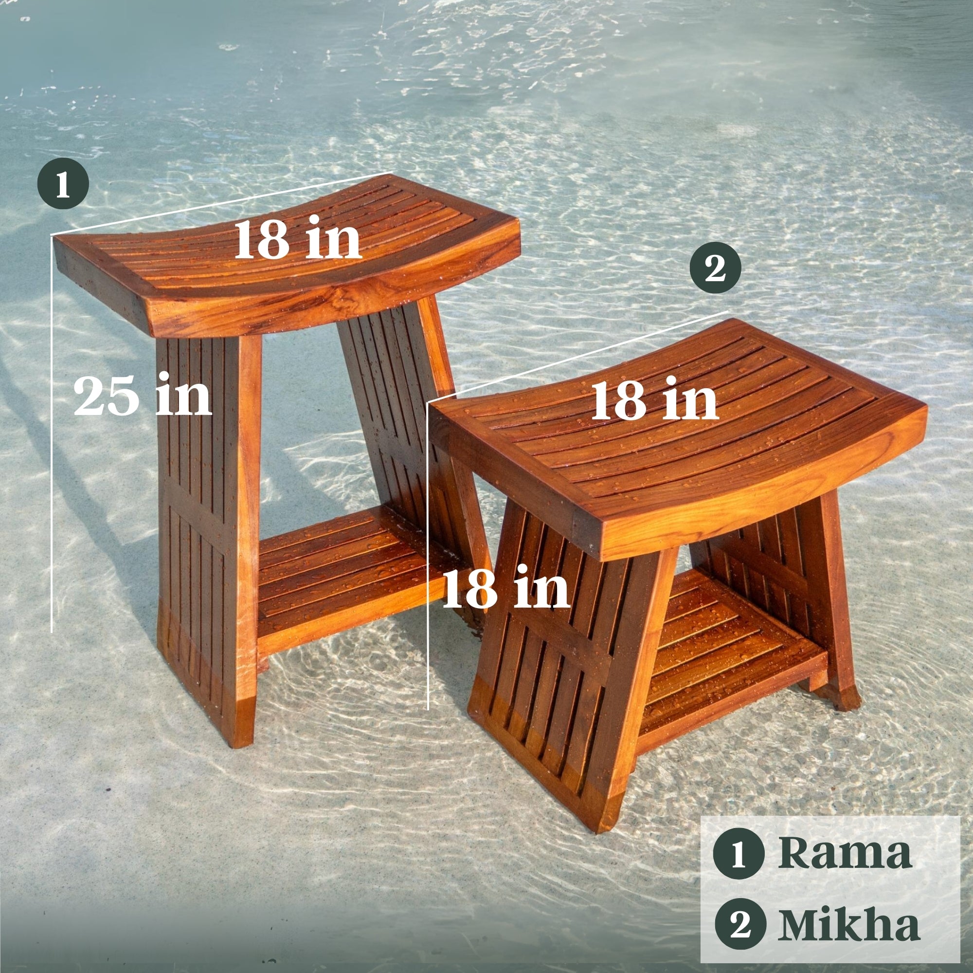 Teak wood stool price store